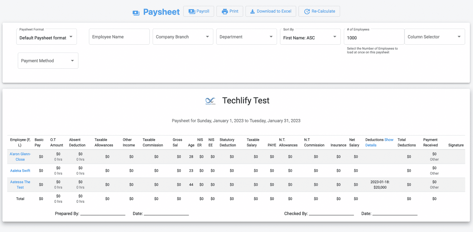 How to use Supplementary Payroll - TechlifyHR