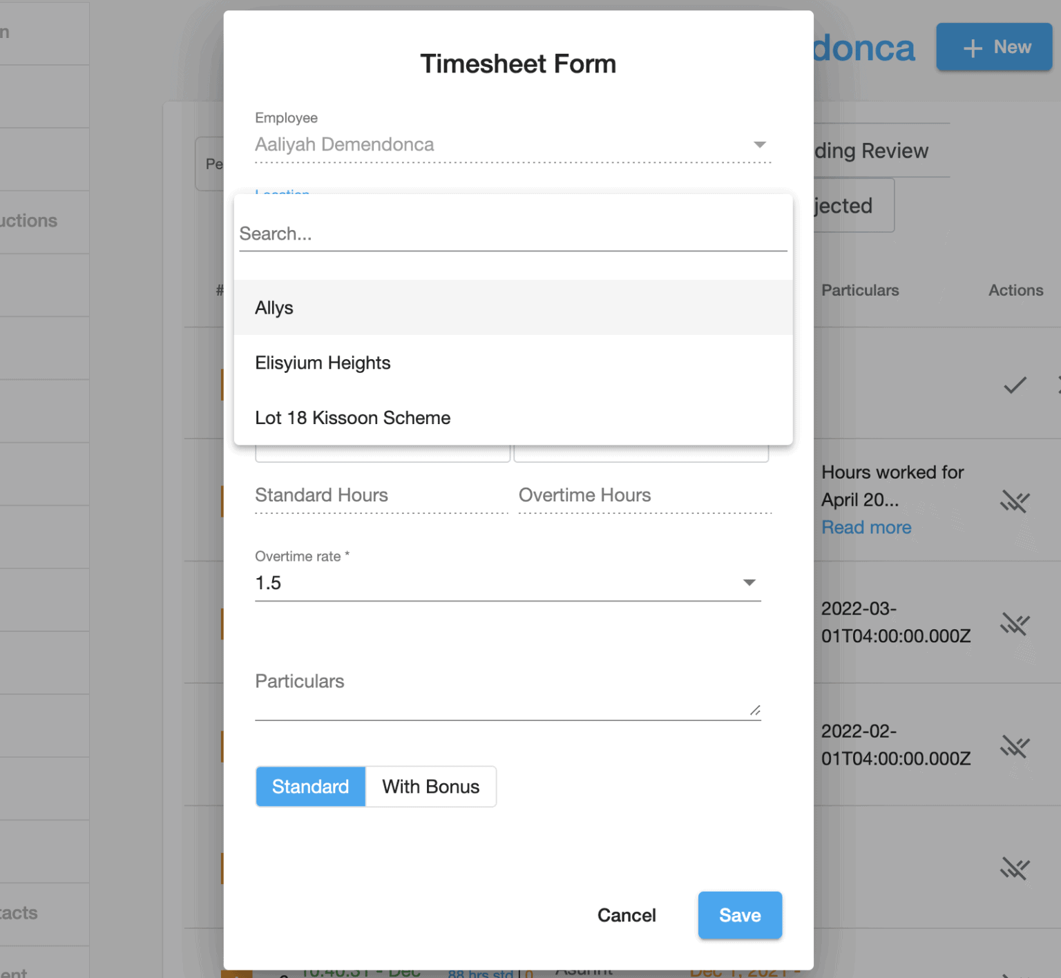 Setting up Timesheet Locations - TechlifyHR