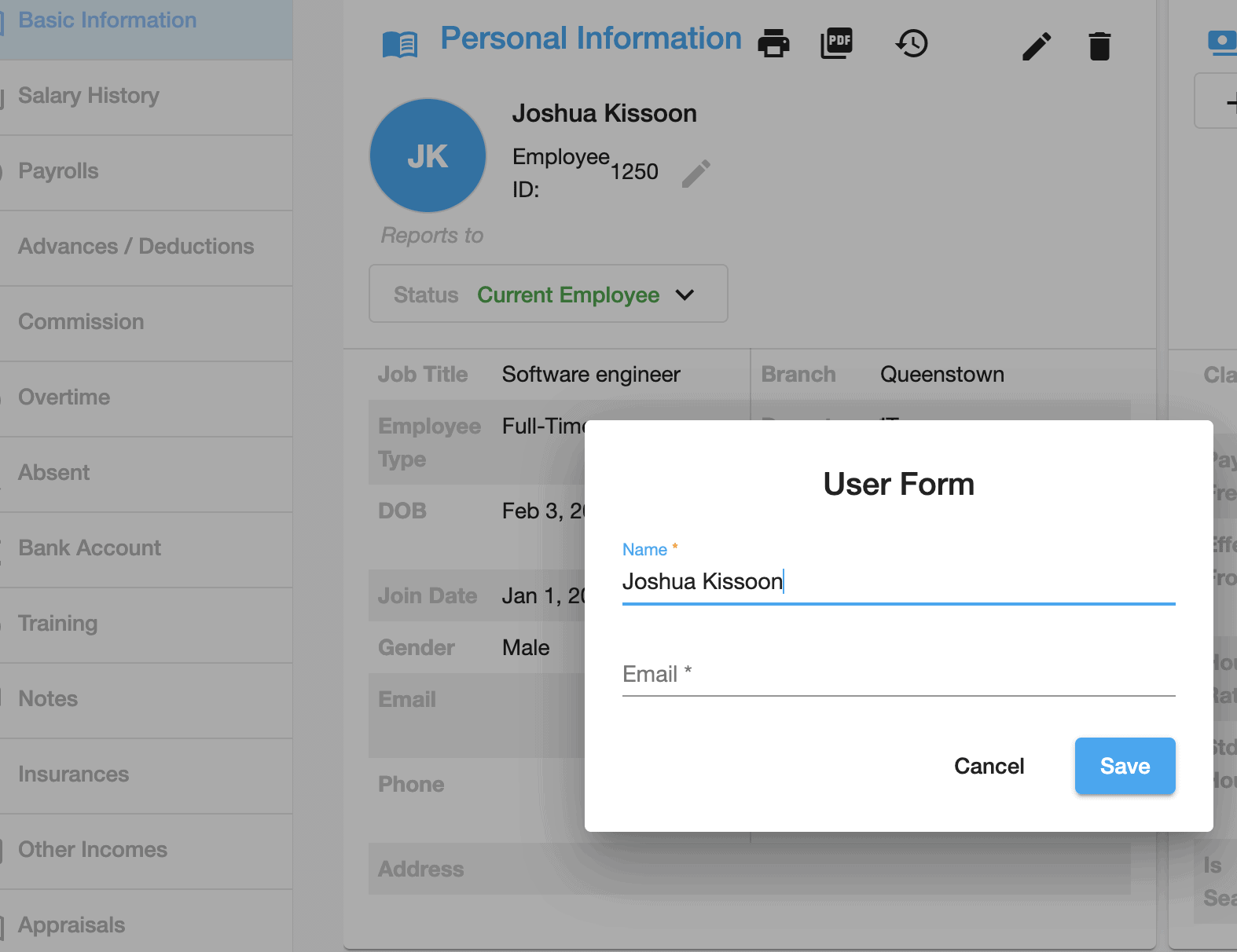 Setting up employee self-service user accounts - TechlifyHR
