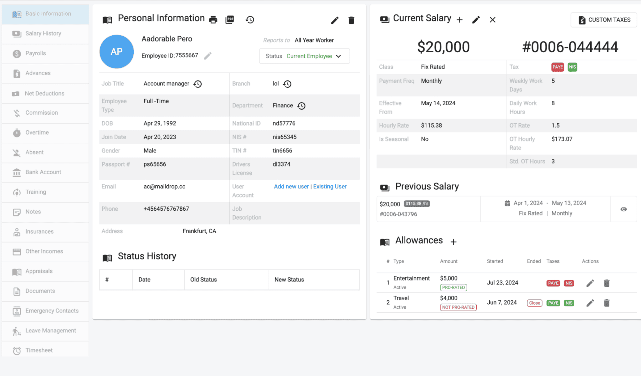 TechlifyHR – All-in-One HR & Payroll Platform