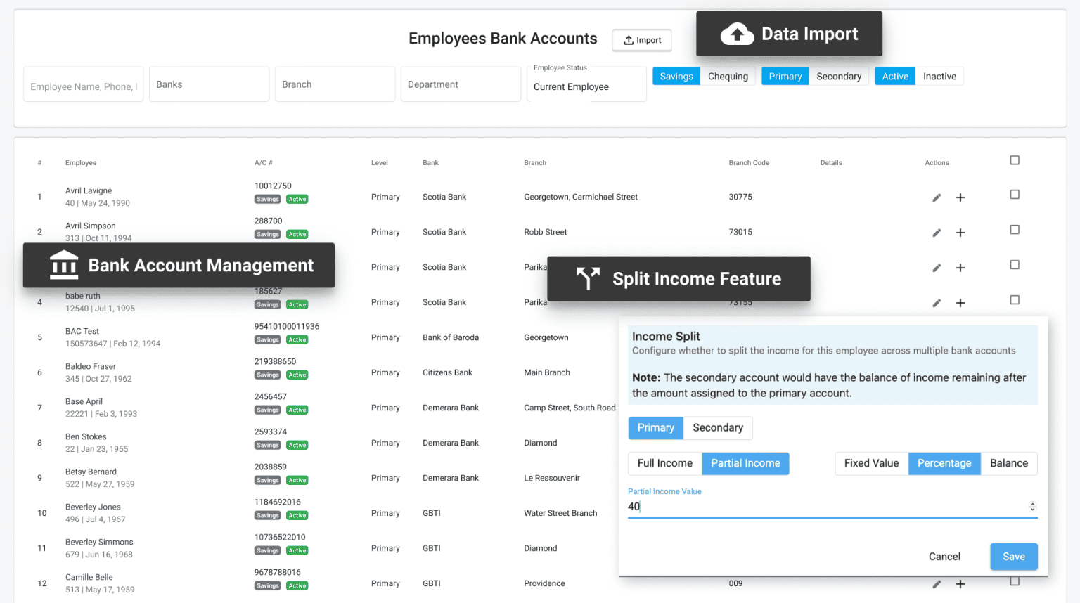 Centralized Employee Information System – TechlifyHR